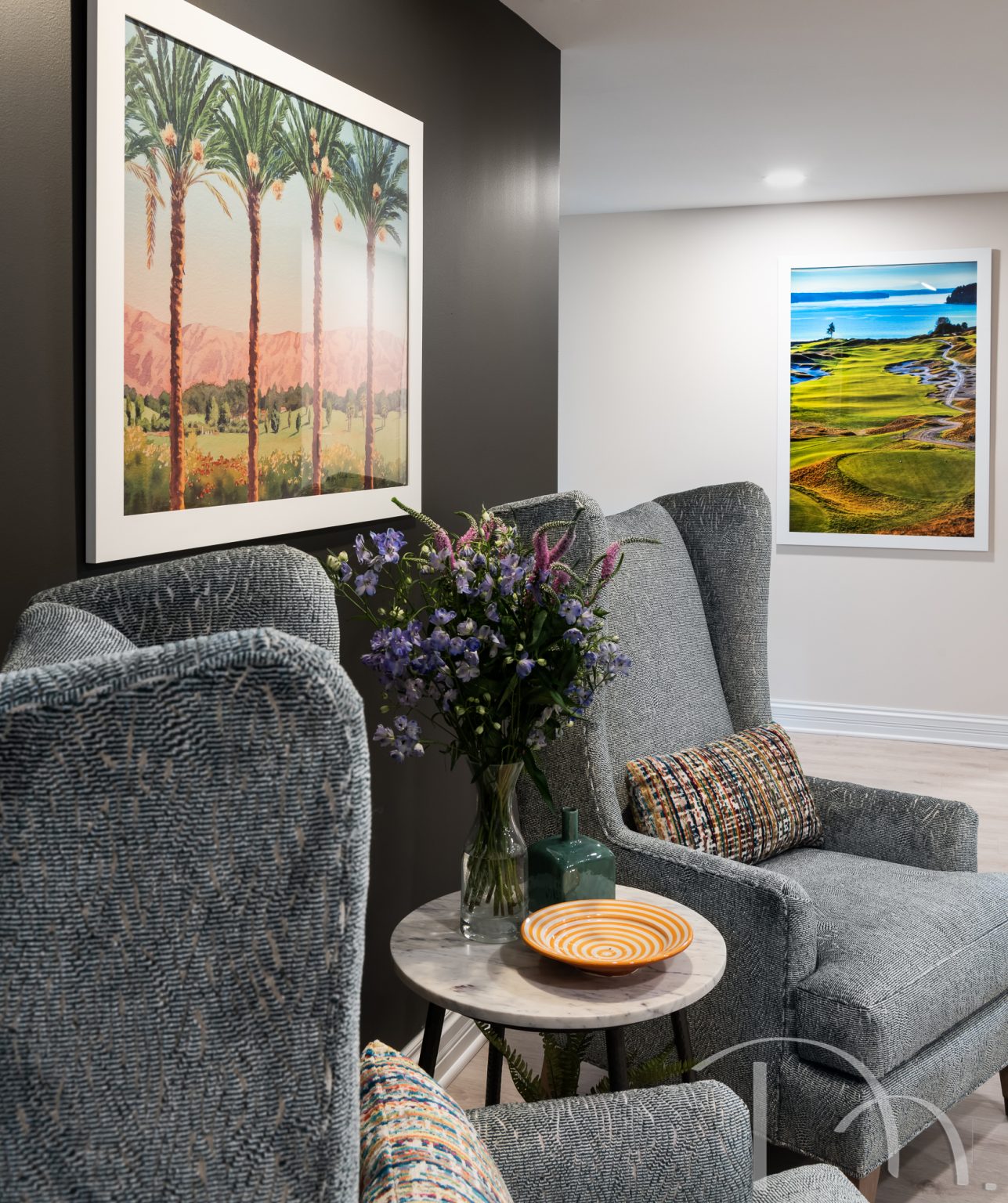 Lower Level Luxury - Marcia Moore Design